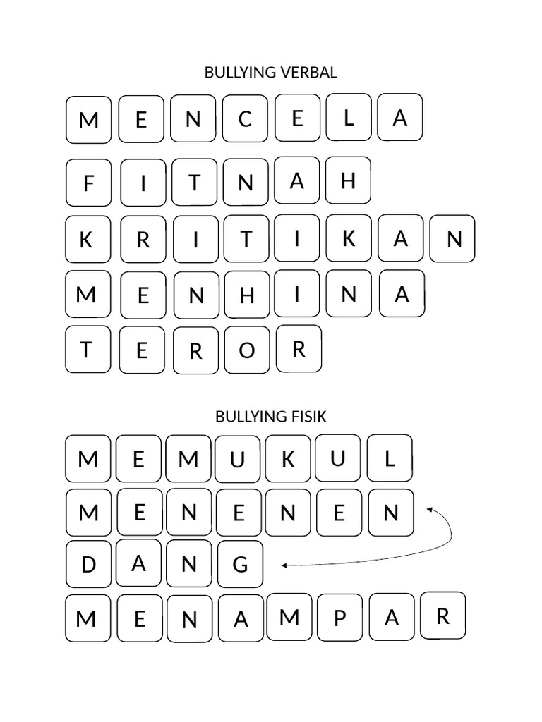 Puzzle Bullying | PDF