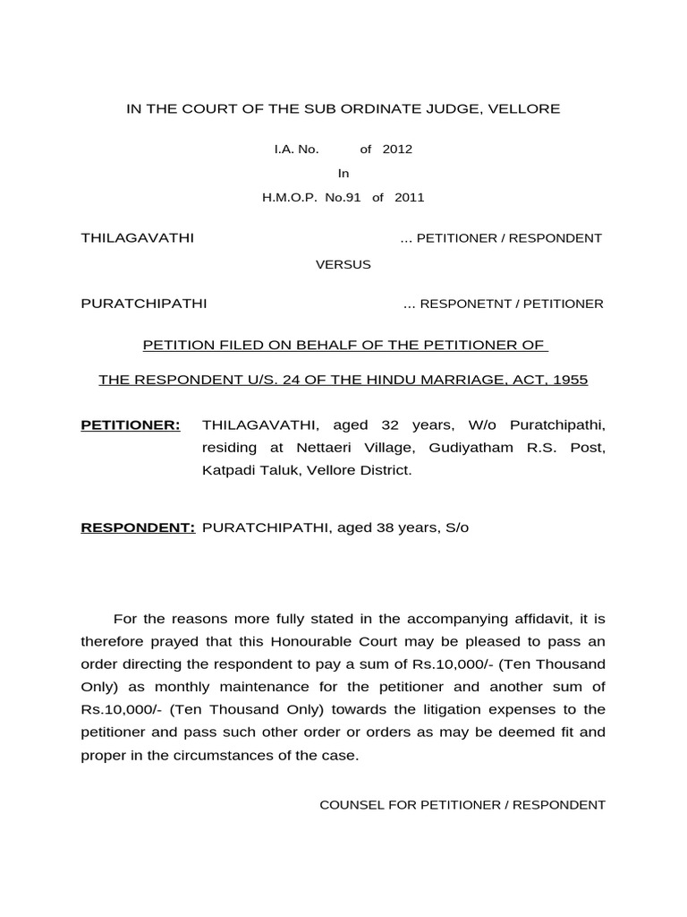 Interim Maintenace | PDF