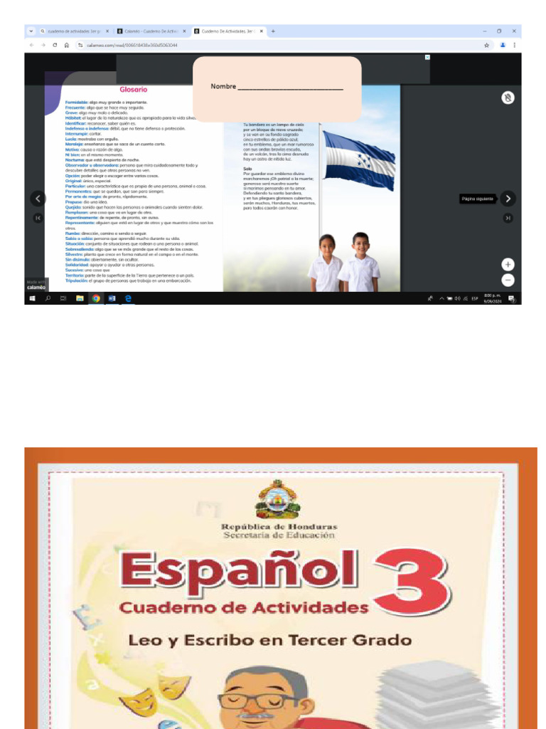 Español Grado Tercero Leo y Escribo PDF | PDF