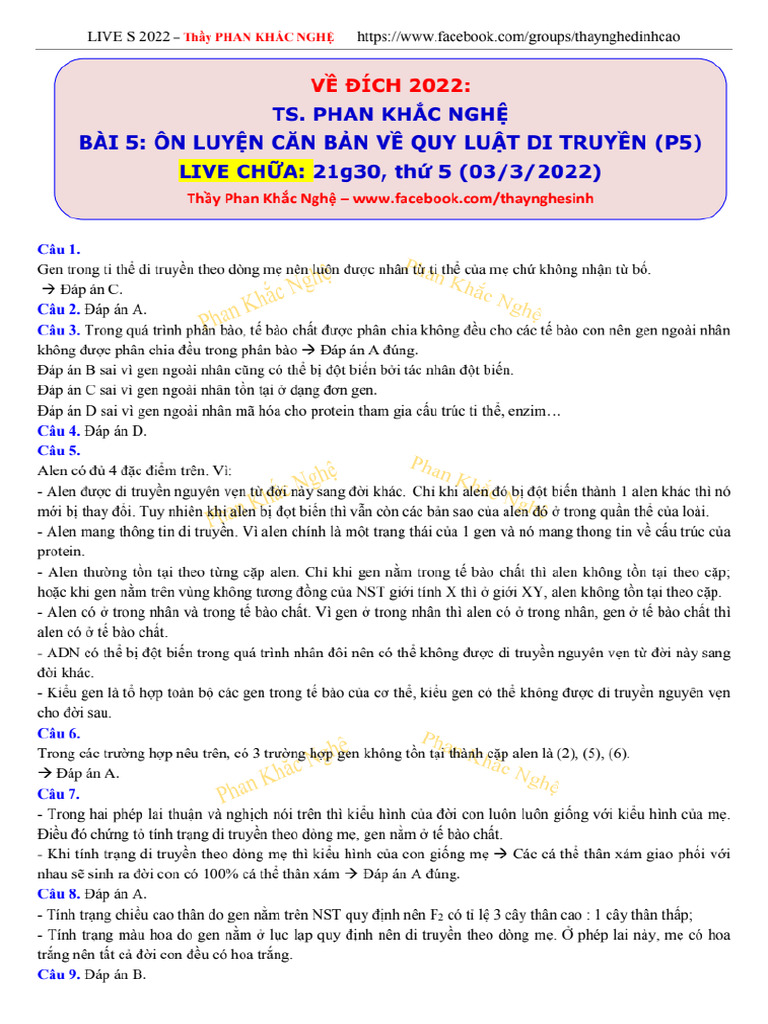 2004 CHIA S Tài Li U - Luy N Thi THPT Qu C Gia | PDF