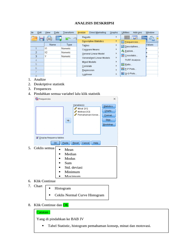 Analisis Statistik dan Uji Hipotesis | PDF