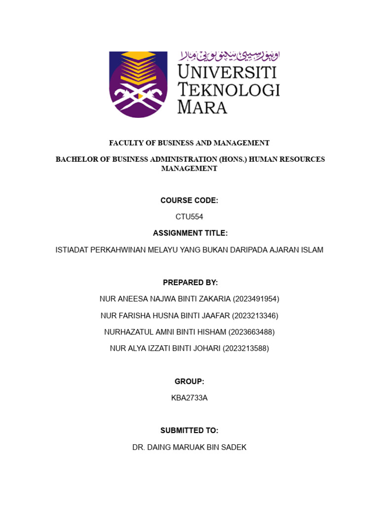 Group Assignment Ctu 554 | PDF