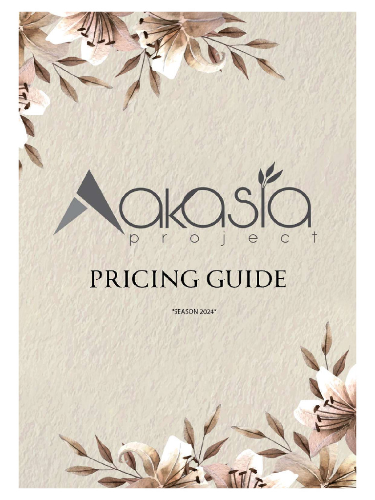 Akasia Price List | PDF