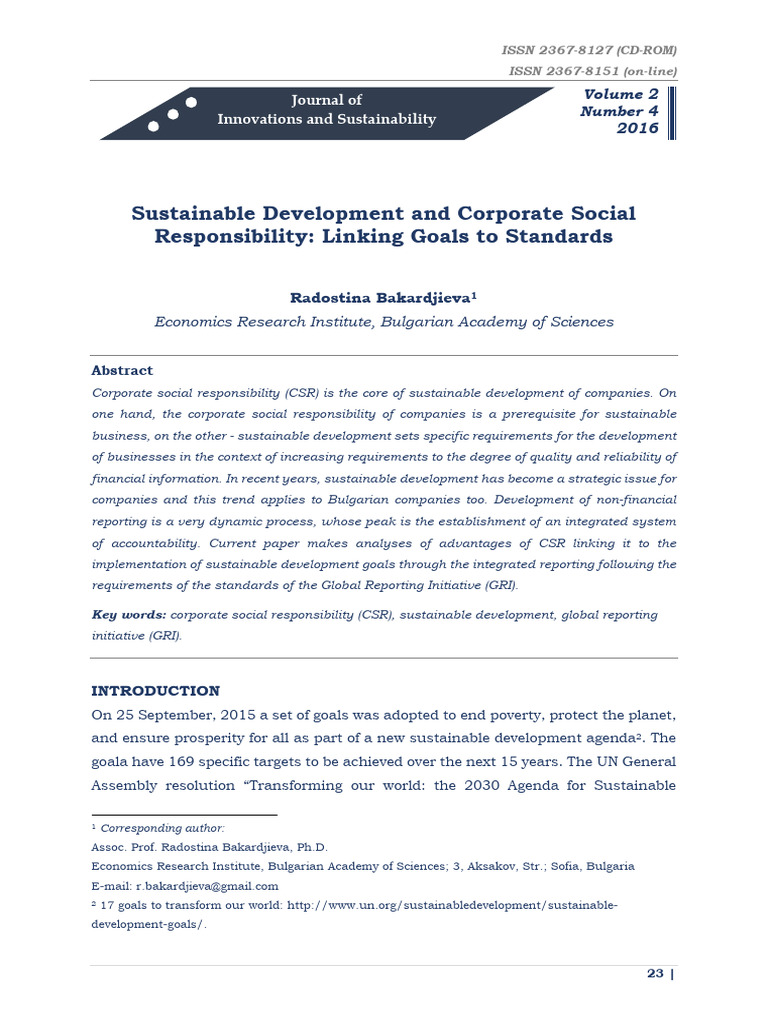 34-Article Text-37-1-10-20211227 | PDF | Corporate Social Responsibility | Sustainability