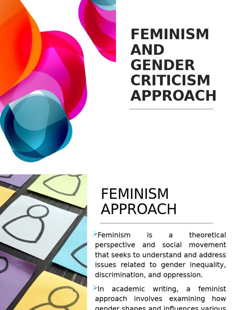 5.2 Feminism and Gender Criticism Approach | PDF