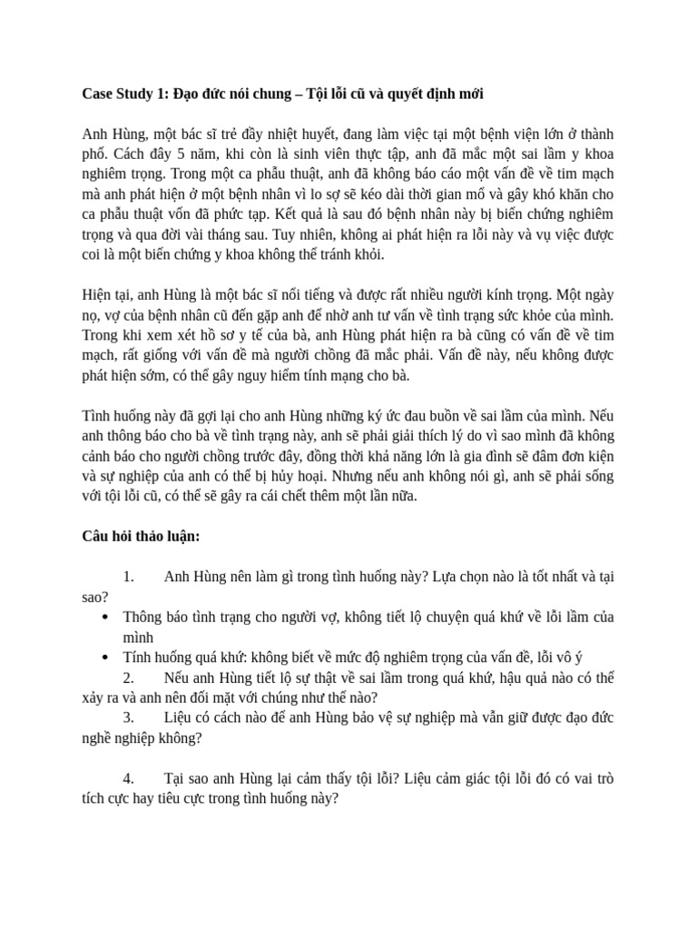 Case Study 1 | PDF