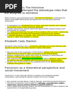 First Wave Feminism Overview | PDF | Gender Studies | Feminism