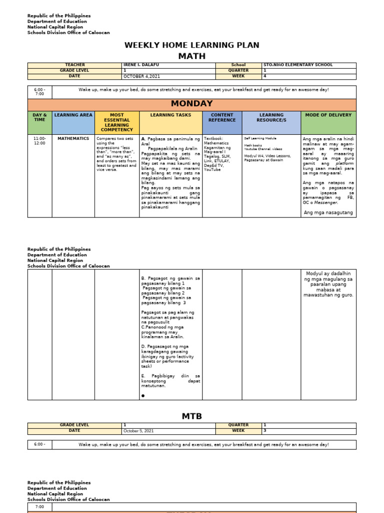 WHLP Q1 WK4 WHLP 5 | PDF