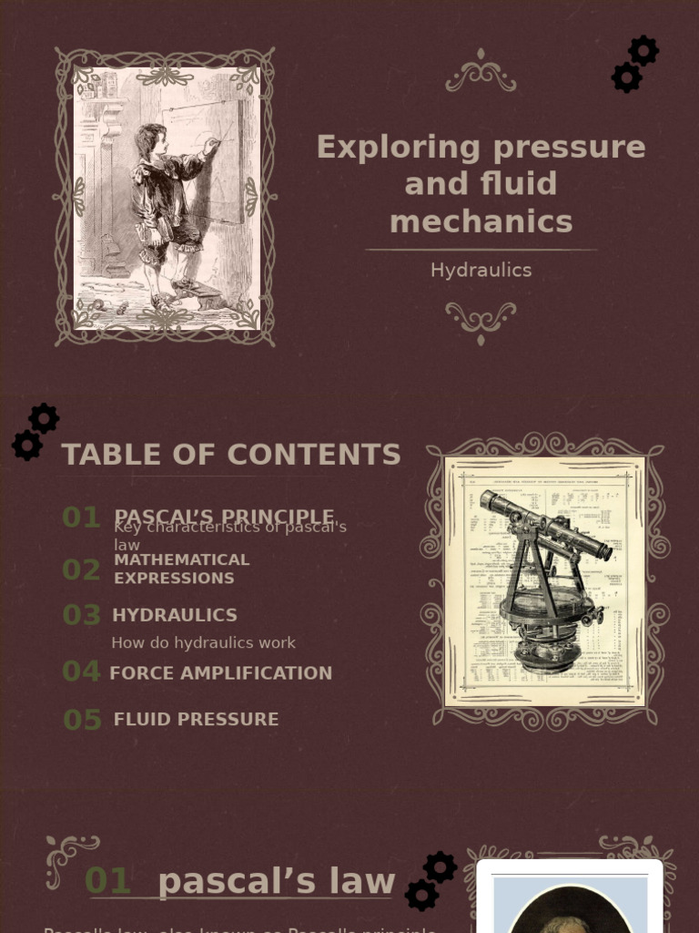 Exploring Pressure and Fluid Mechanics | PDF | Pressure | Hydraulics