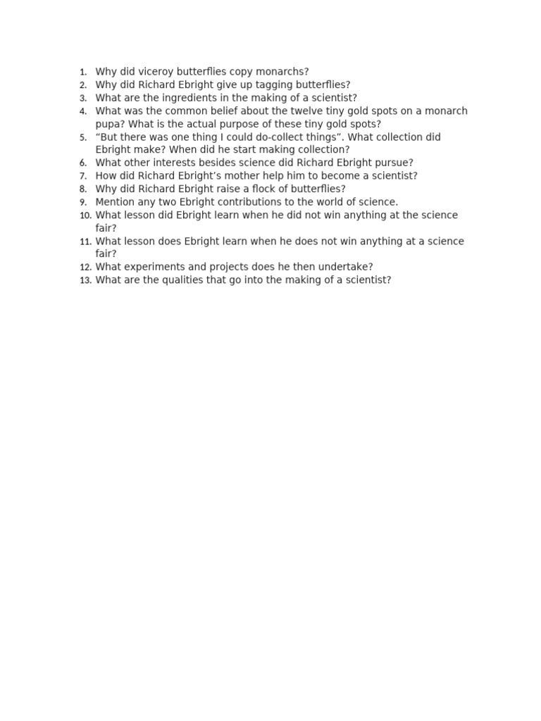 Homework (X - English) | PDF