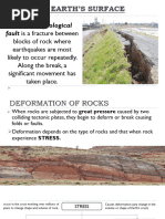 Understanding Ground Rupture and Faults | PDF | Fault (Geology ...