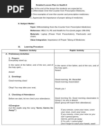 Grade 6 Health Lesson Plan Q4 | PDF
