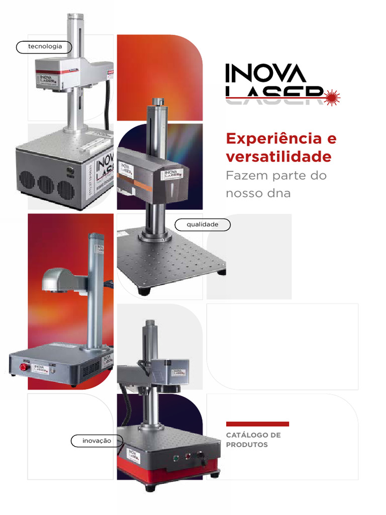 Catálogo de Produtos Inova Laser | PDF | Plástico | Desperdício
