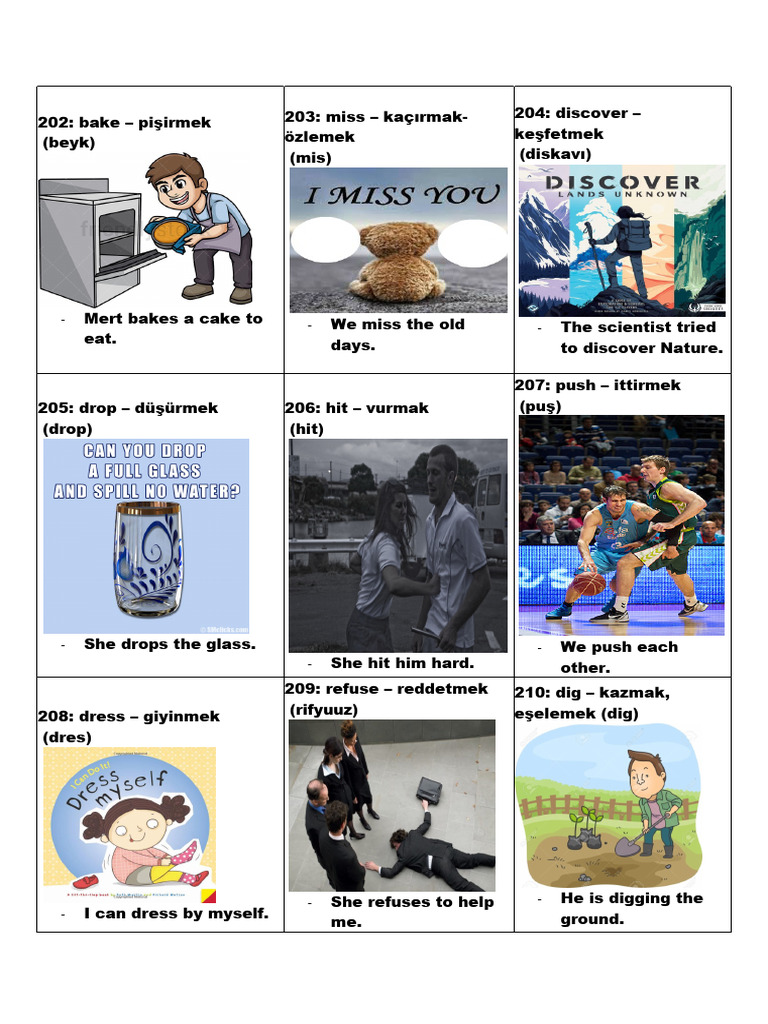 Useful Verbs Part 2 | PDF