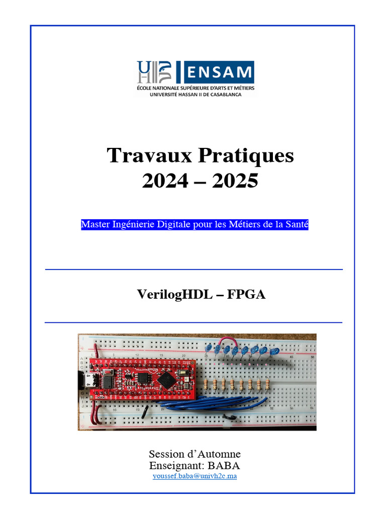 TP1 Installation Outils Fpga | PDF | Environnement de développement ...