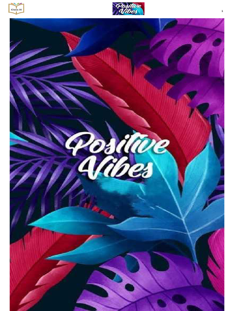116-11th Physics - Positive Vibes Study Materials - English Medium PDF ...