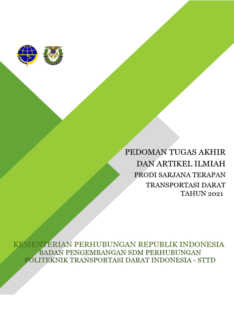 PEDOMAN TUGAS AKHIR DAN JURNAL ILMIAH (Revisi Setelah Rapat ...