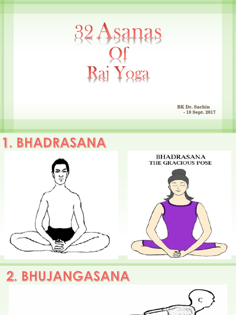 32 Asanas of Raj Yoga (E) | PDF