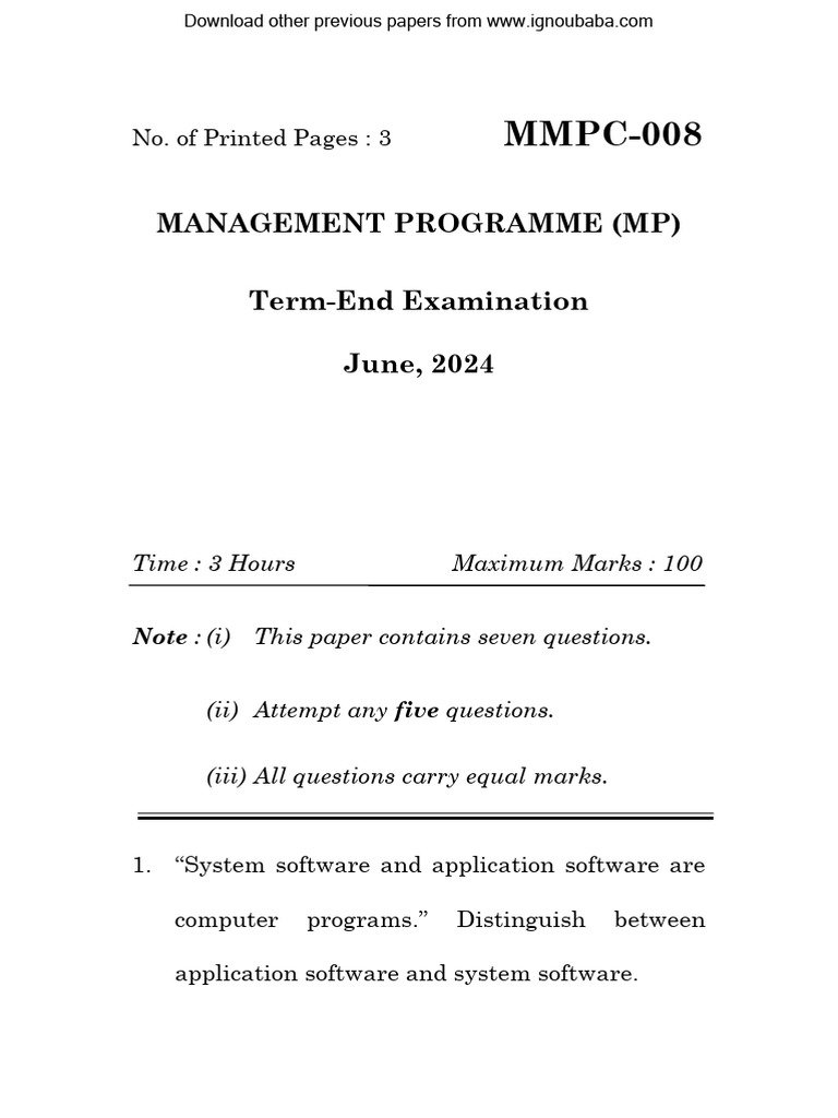 MMPC-008 Jun 2024 | PDF