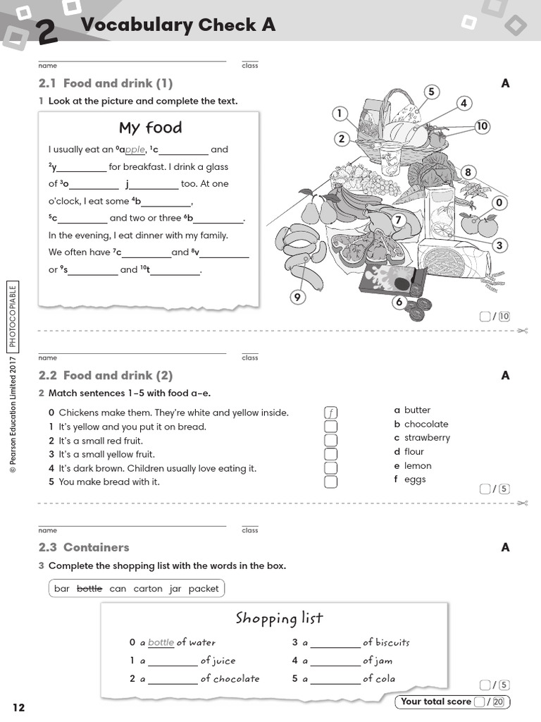 Vocabulary Unit 2 | PDF | Food And Drink Preparation | Cuisine