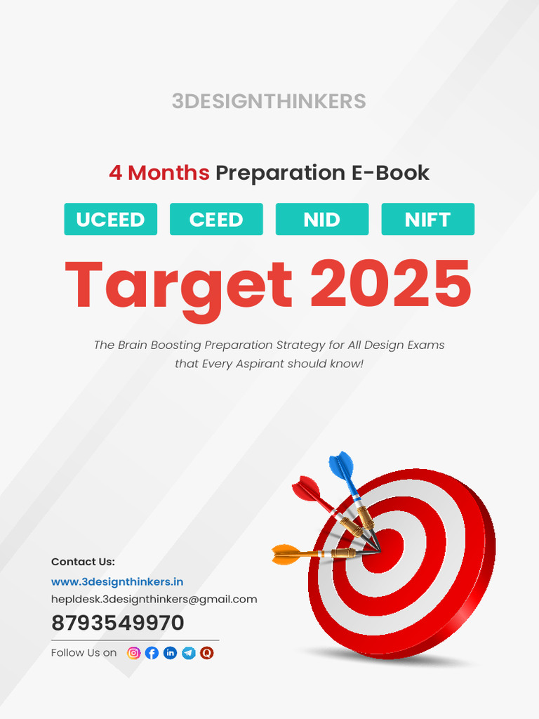 3dt Brochure 2024 25 | PDF | Creativity | Multiple Choice