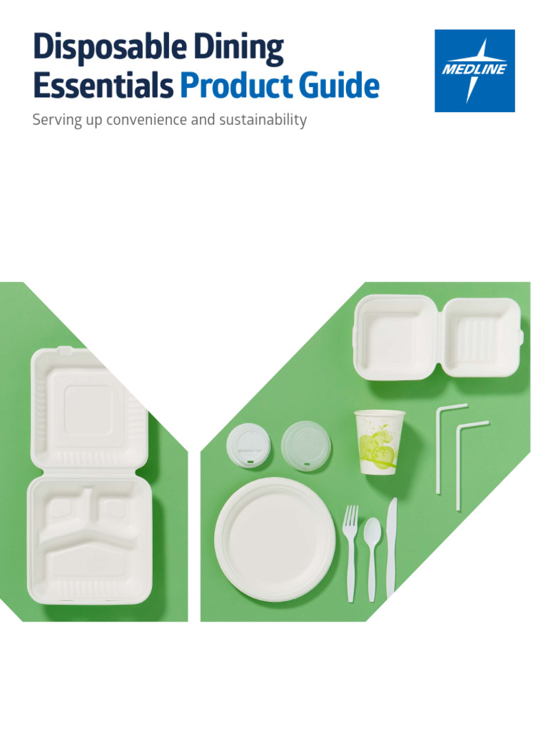 Medline Disposable Dietary Kitchenware Product Guide | PDF ...