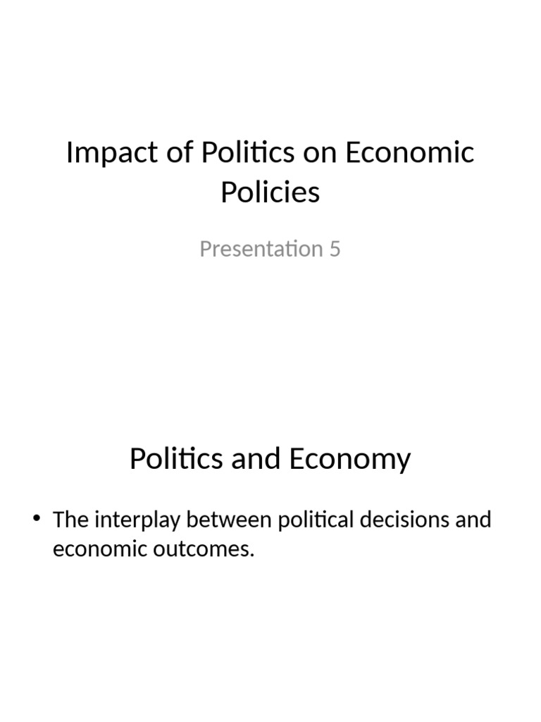 Politics Presentation 5 | PDF