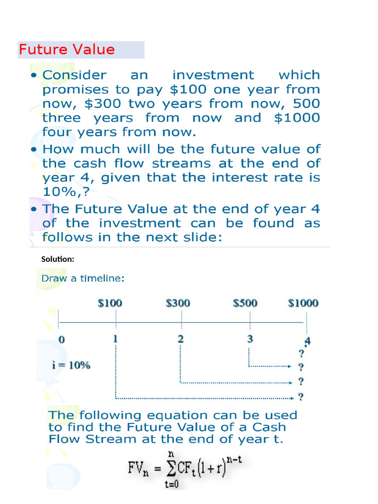 Chapter 2 - TIme Value of Money (TVM) | PDF | Present Value | Mathematical Finance