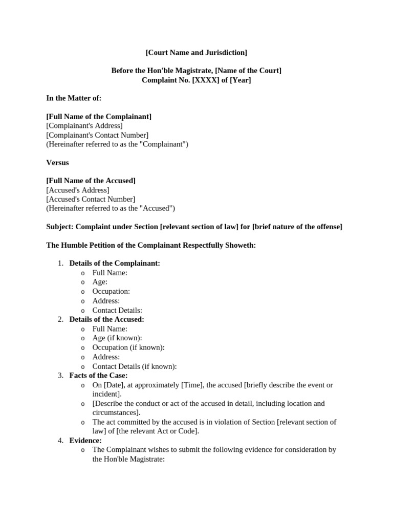 Complaint Magistrate | PDF | Justice Of The Peace | Witness Complaint Magistrate | PDF | Justice Of The Peace | Witness