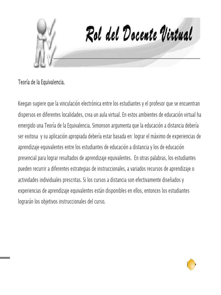 Rol Del Tutor Virtual | PDF | Enseñando | Aprendizaje