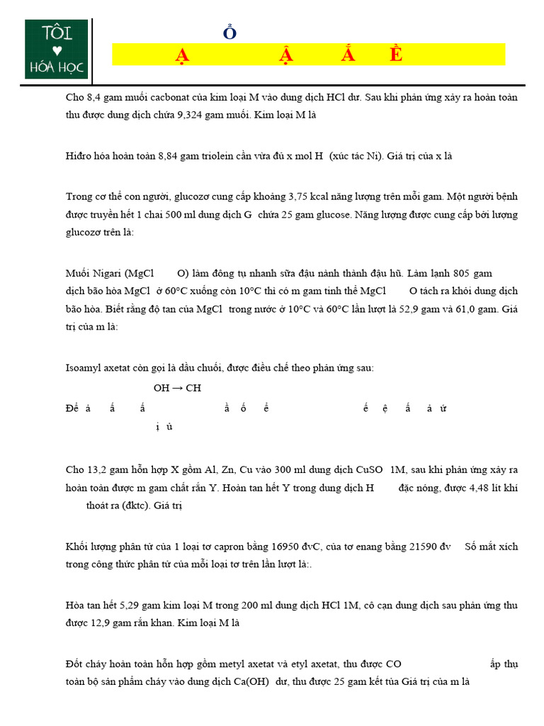 Bai Tap Muc 85 Xu Huong 2024 Vip2 | PDF