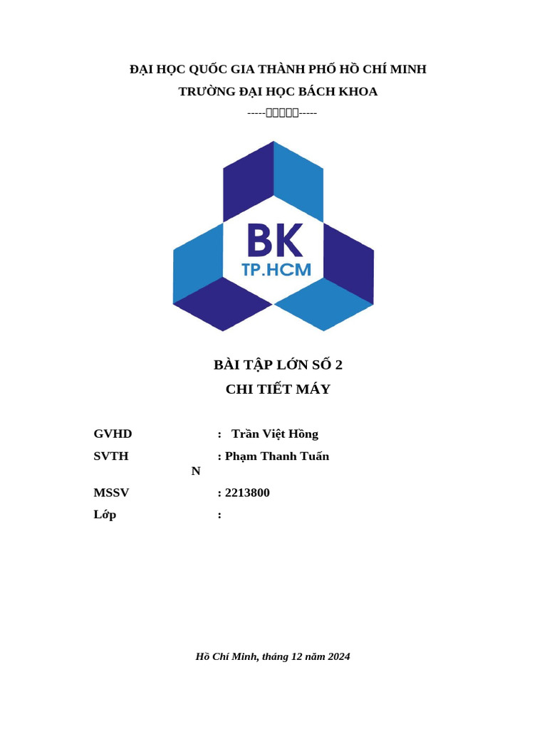 BTL Số 2 CTM - tuấn | PDF