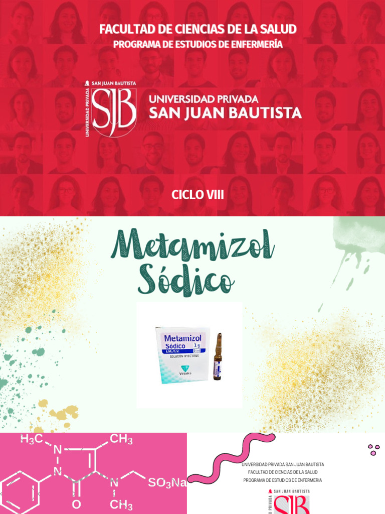 METAMIZOL | PDF | Drogas | Medicina CLINICA