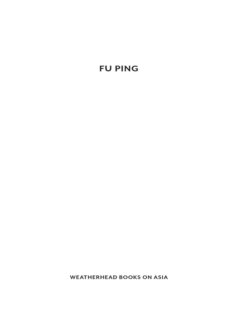 Fu Ping - Anyi Wang | PDF