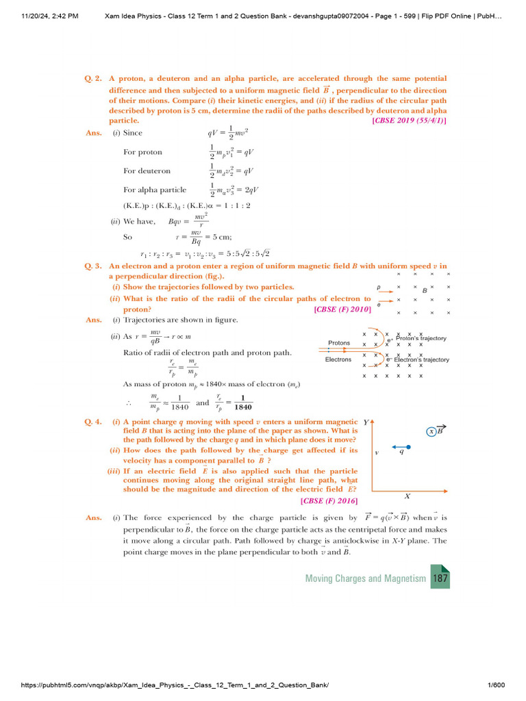 Xam Idea Physics - Class 12 Term 1 and 2 Question Bank - Devanshgupta09072004 - Page 1 - 599 ...