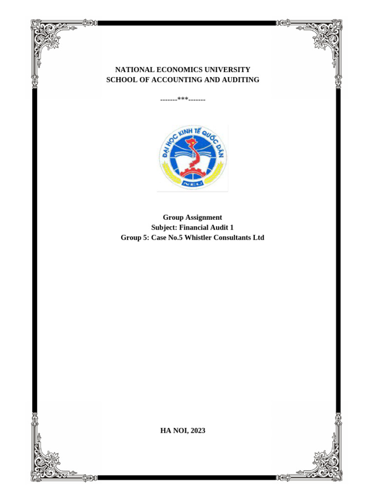 Financial Audit | PDF | Internal Control | Audit