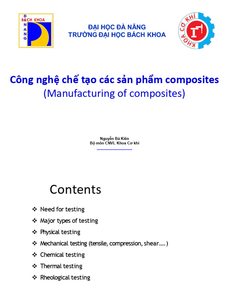 Lecture 5-Composites testing-STD Version | PDF | Deformation ...