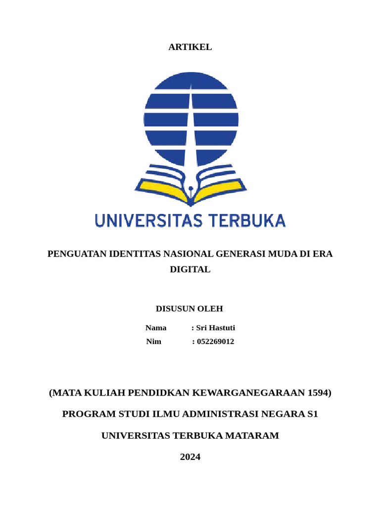 Artikel Sri Hastuti 2 | PDF