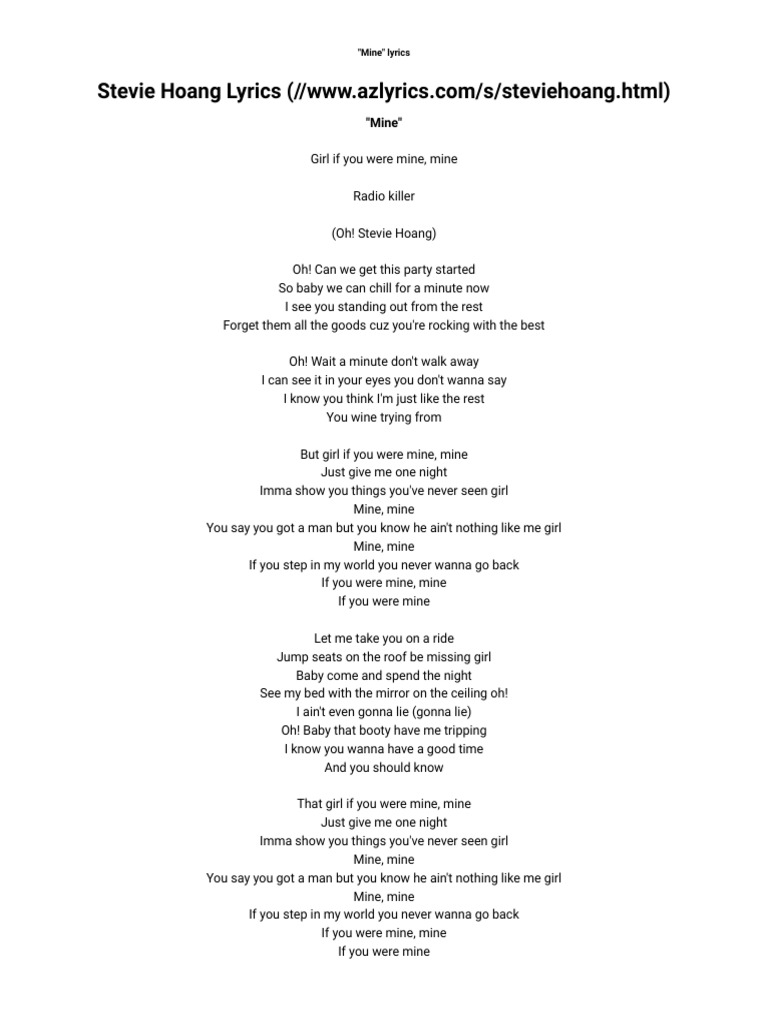 Mine Pdf Recorded Music