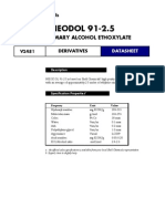 Shell Chemicals NEODOL Brochure | PDF | Carbon Dioxide | Surfactant