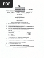 Csec Paper 1 2022 Geo | PDF