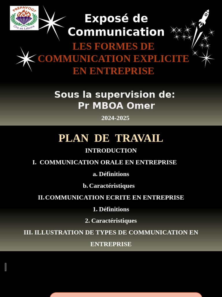 Communication explicite en entreprise | PDF | Business | la communication