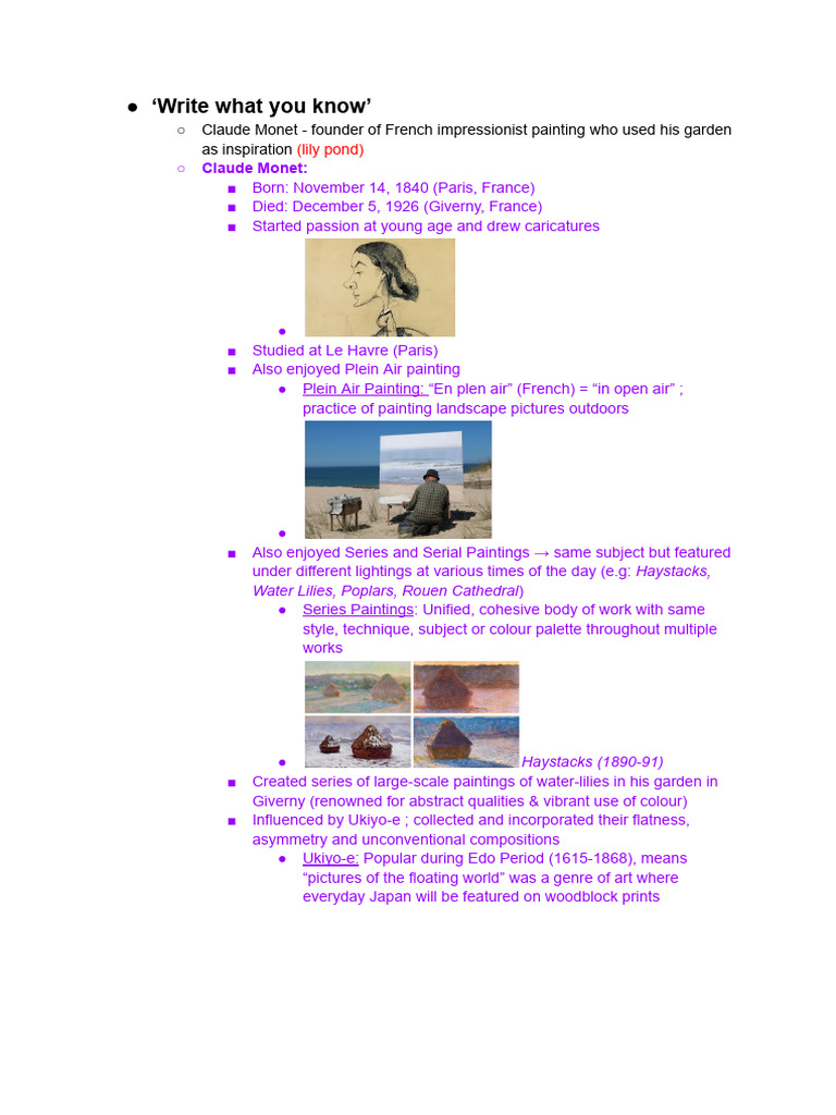 Form Follows Fiction | PDF | Claude Monet | Ukiyo E