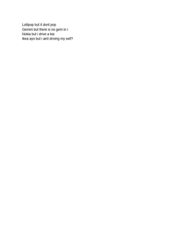 Poem I Forgot | PDF Poem I Forgot | PDF