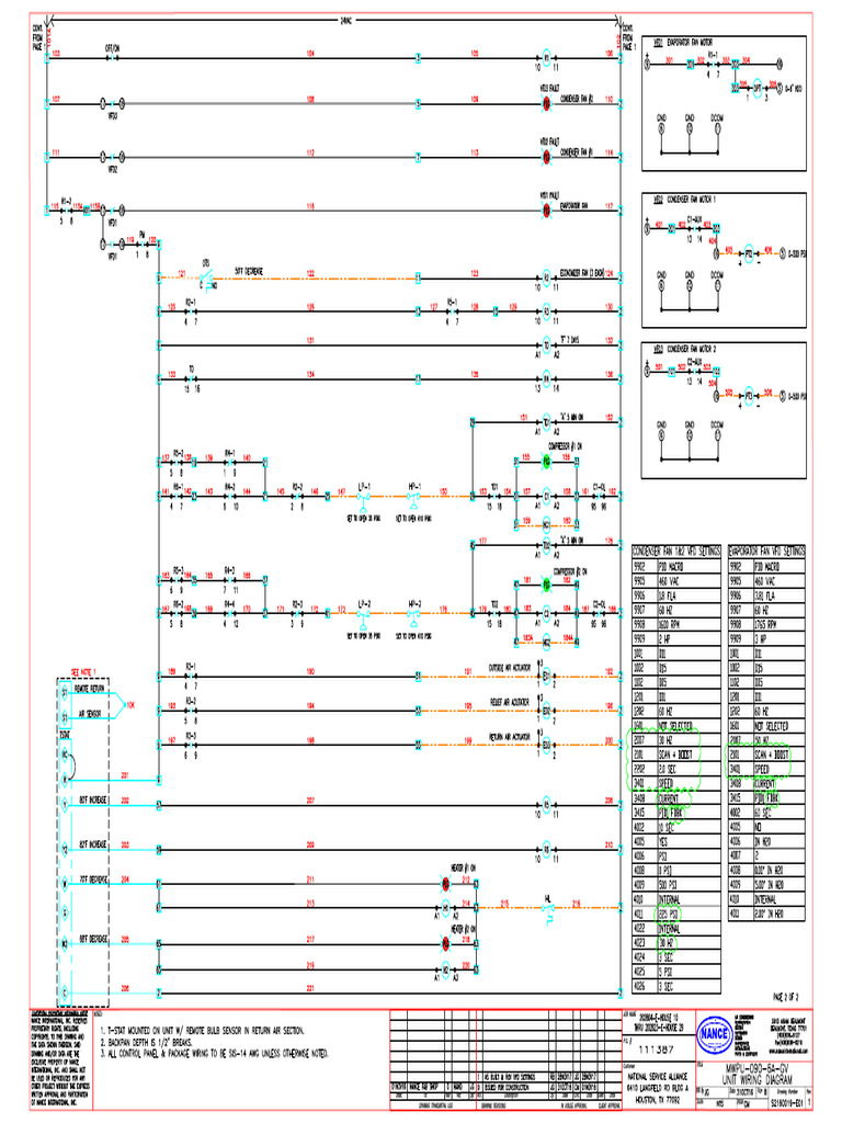 HVAC Schematics 1 | PDF