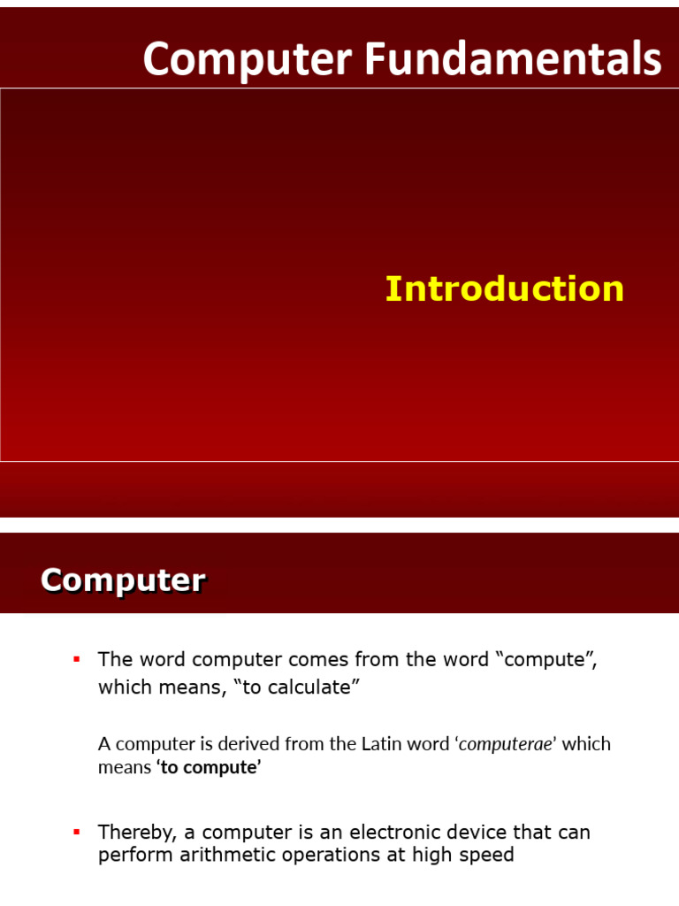 Computer Lectures 1-2 | PDF | Personal Computers | Workstation