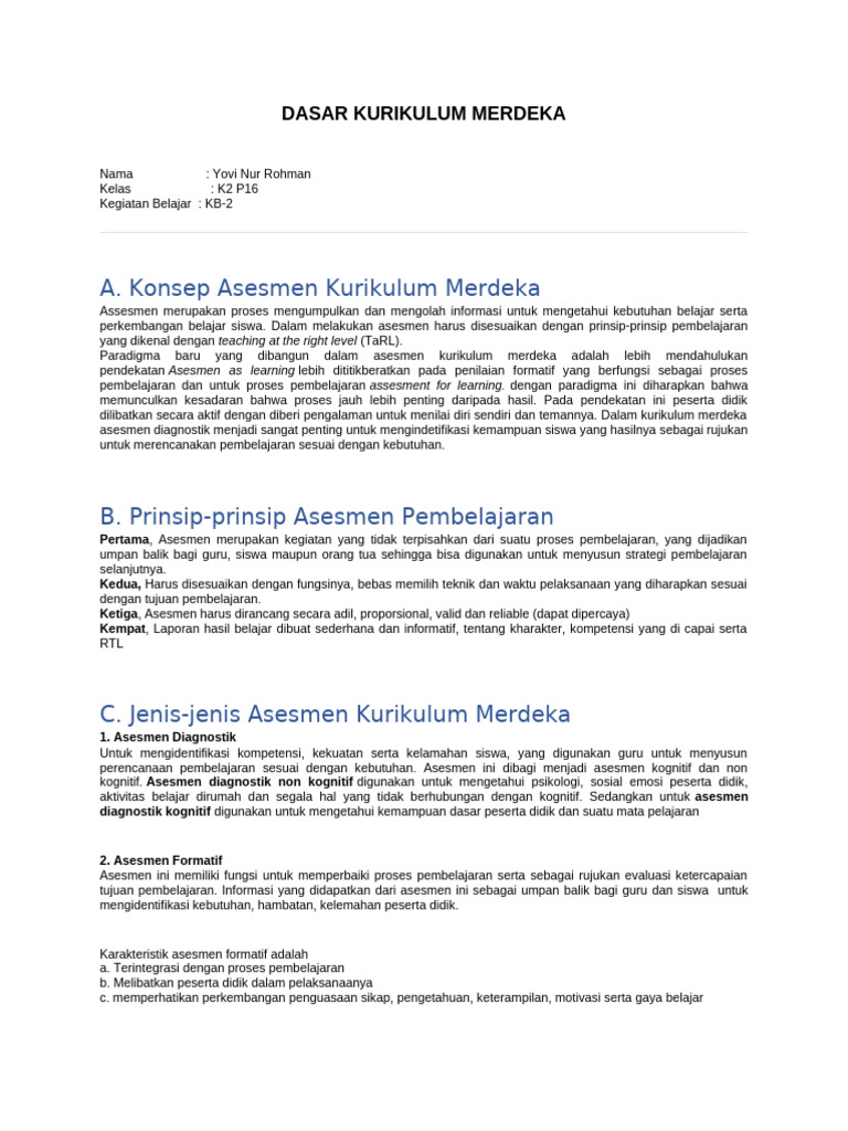 Resume Modul 1 KB 2 | PDF