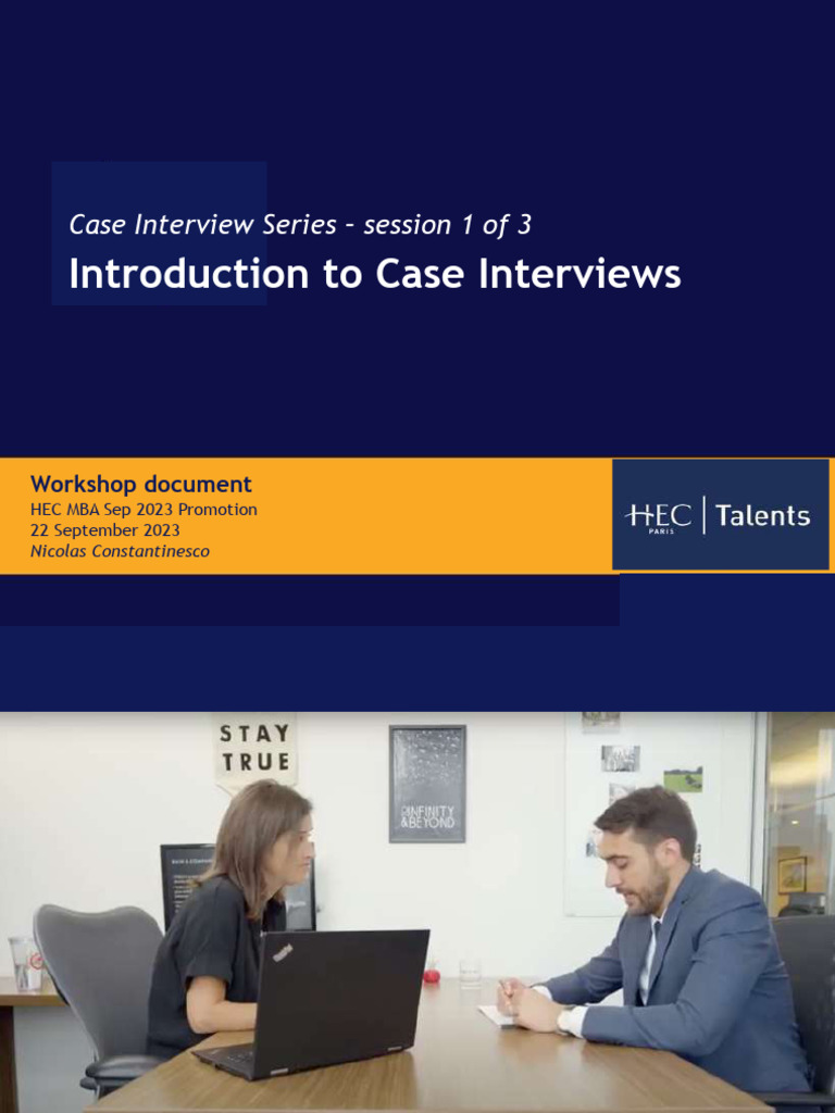 Case Cracking Foundations - Nicolas Constantinesco | PDF ...