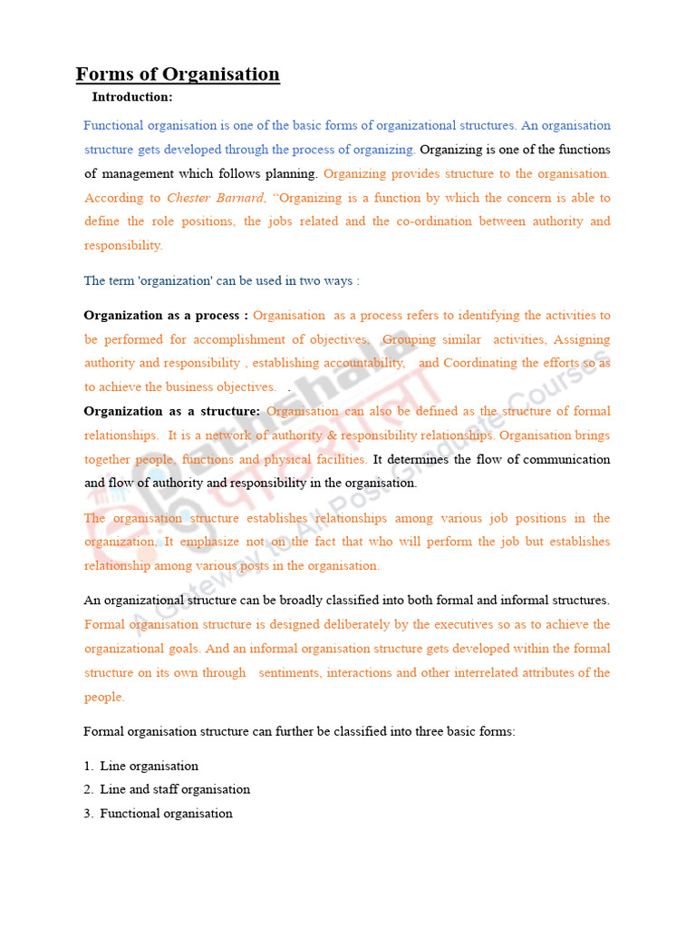 Understanding Organizational Structures | PDF | Organizational ...