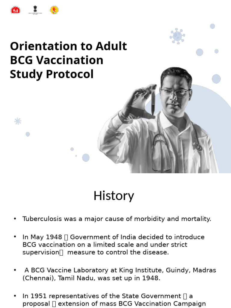 Adult BCG Vaccination Study Protocol | PDF | Tuberculosis | Vaccination